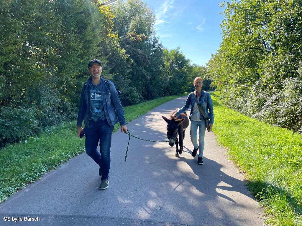 Wandern mit Esel-Liebe von Lisa Hoffmann in Recklinghausen trifft ...